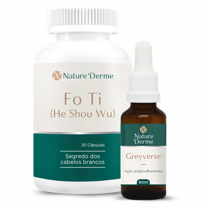 kit FO-TI + Greyverse - Adeus Cabelos Brancos – Nature Derme