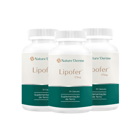 Lipofer™ 175mg - Suplementação de Ferro – Nature Derme