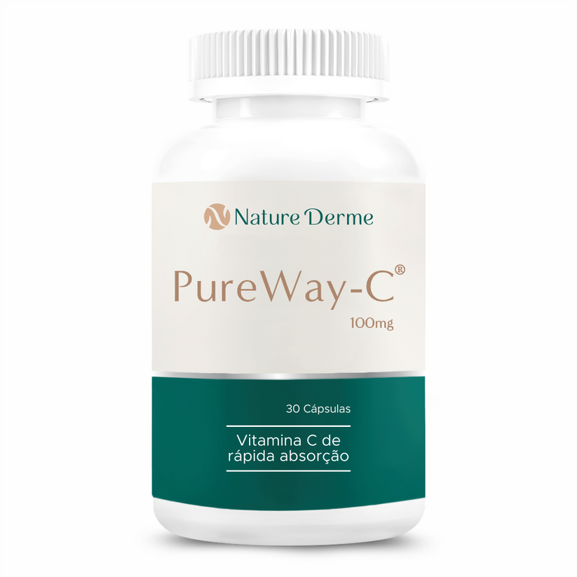 PureWay-C® 100mg - Vitamina C de Rápida Absorção – Nature Derme
