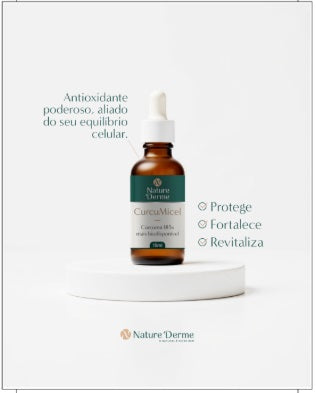 CurcuMicel - Cúrcuma 185x mais biodisponível 15ml – Nature Derme