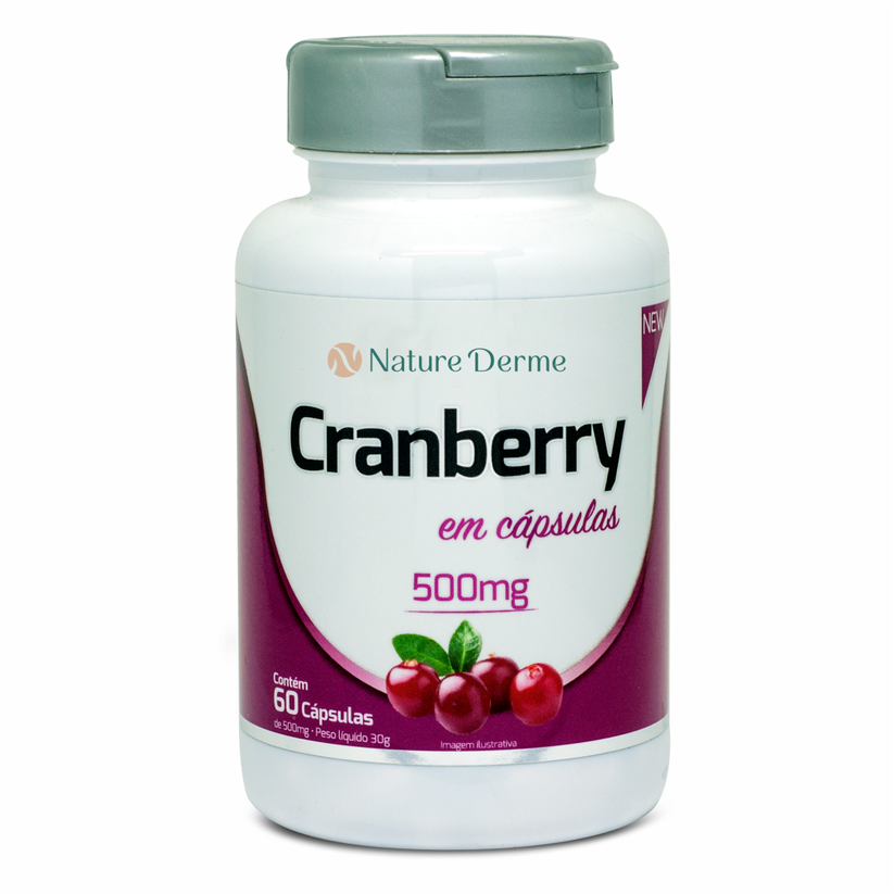Cranberry 500mg - Trato Urinário – Nature Derme